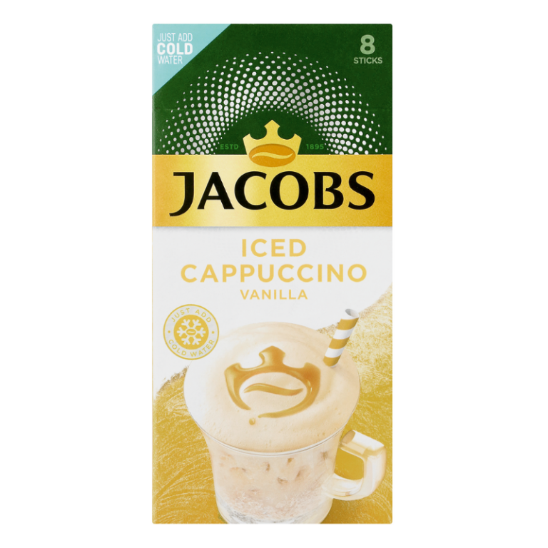 JACOBS ICED CAPPUCCINO - VANILLA 23.2G X 8S (DISCON) - Grays Home ...