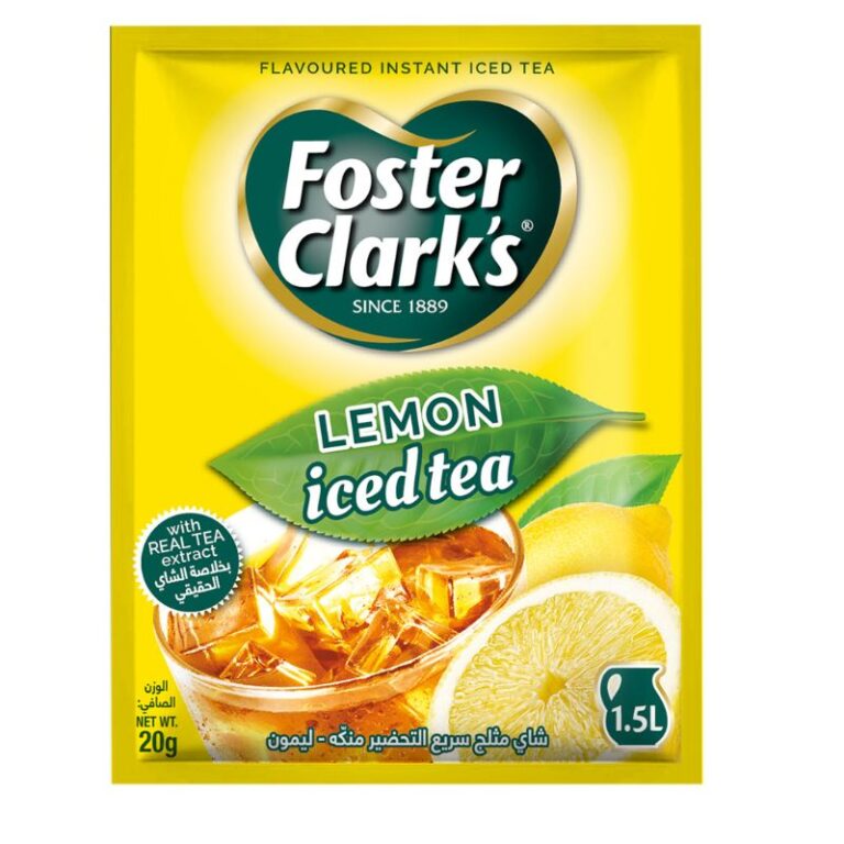 FOSTER CLARK'S LEMON ICED TEA 20G - Grays Home Deliveries
