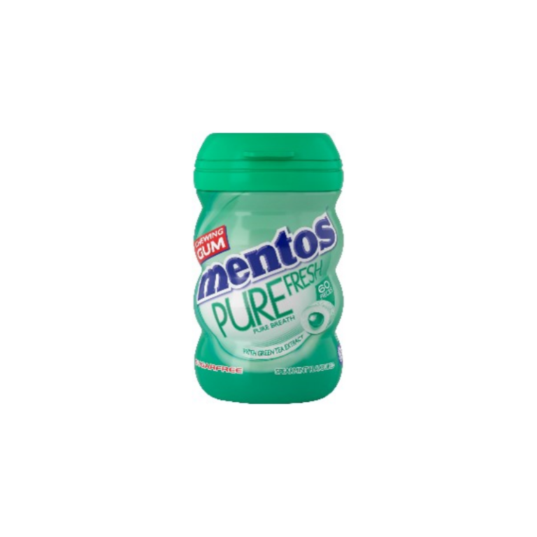 MENTOS FULL FRESH GUM SPEARMINT 60P BOTTLE - Grays Home Deliveries